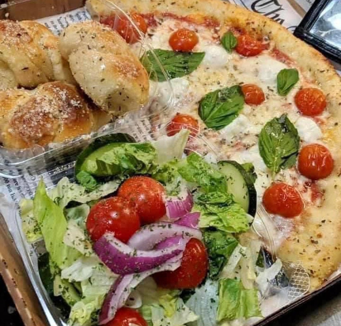 Personal Pizza Box | Mesquite St. Pizza And Pasta Company